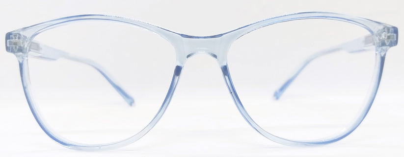 VE Transparent Blue Round Frame for Men & Women – Vidaestilio